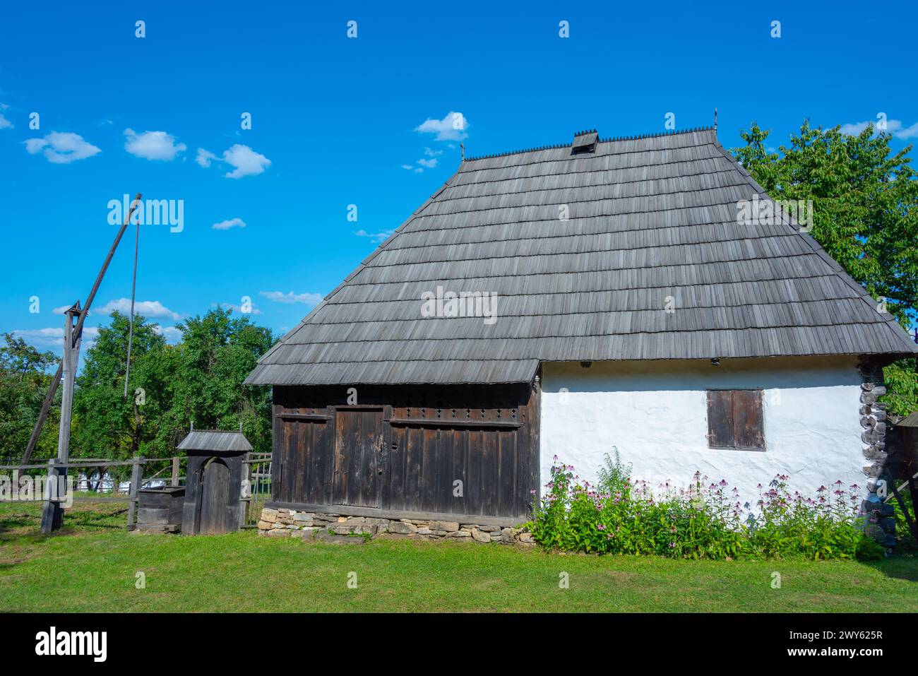Ethnographic Park Romulus Vuia at Cluj-Napoca, Romania Stock Photo - Alamy