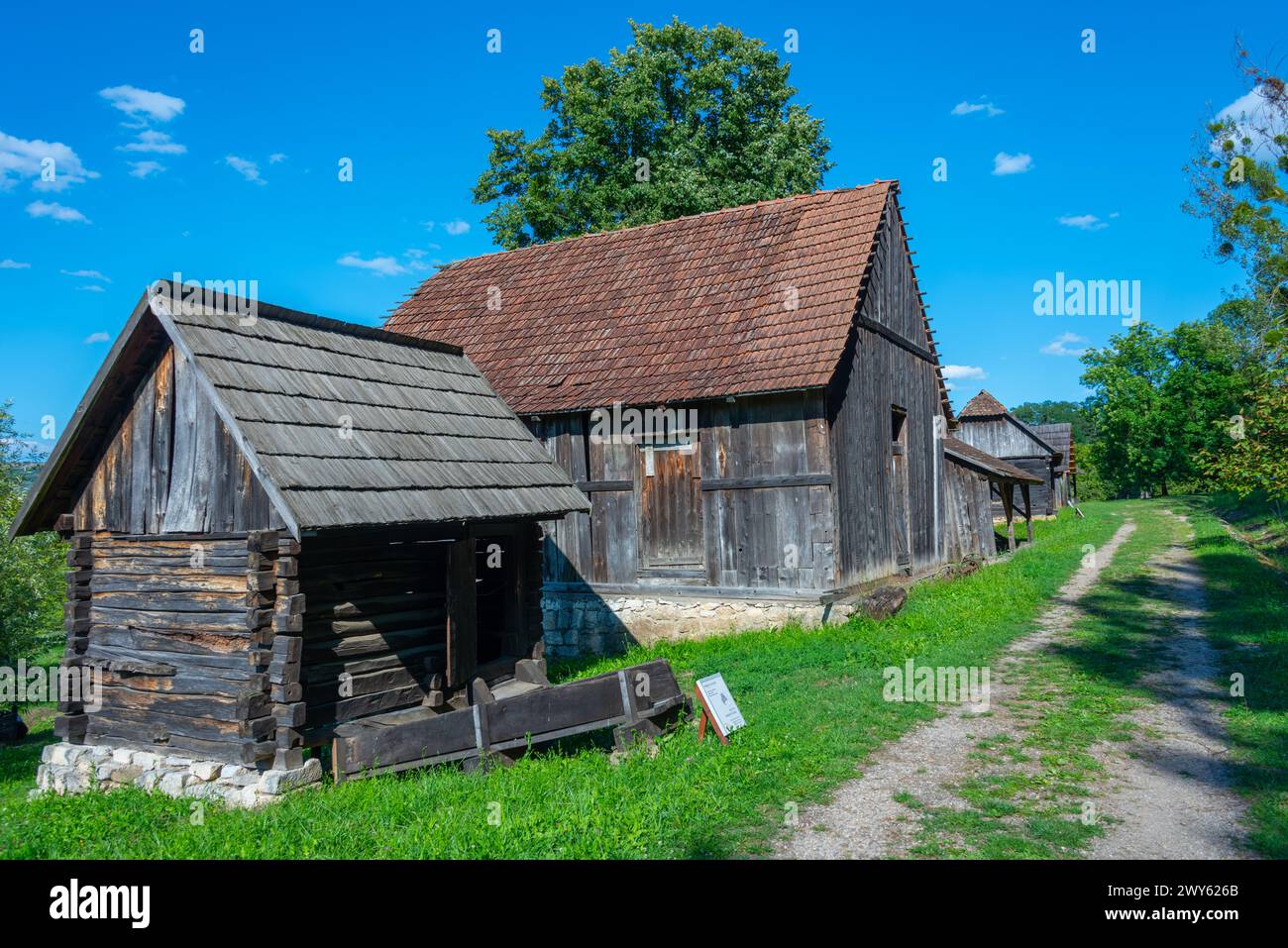 Ethnographic Park Romulus Vuia at Cluj-Napoca, Romania Stock Photo - Alamy