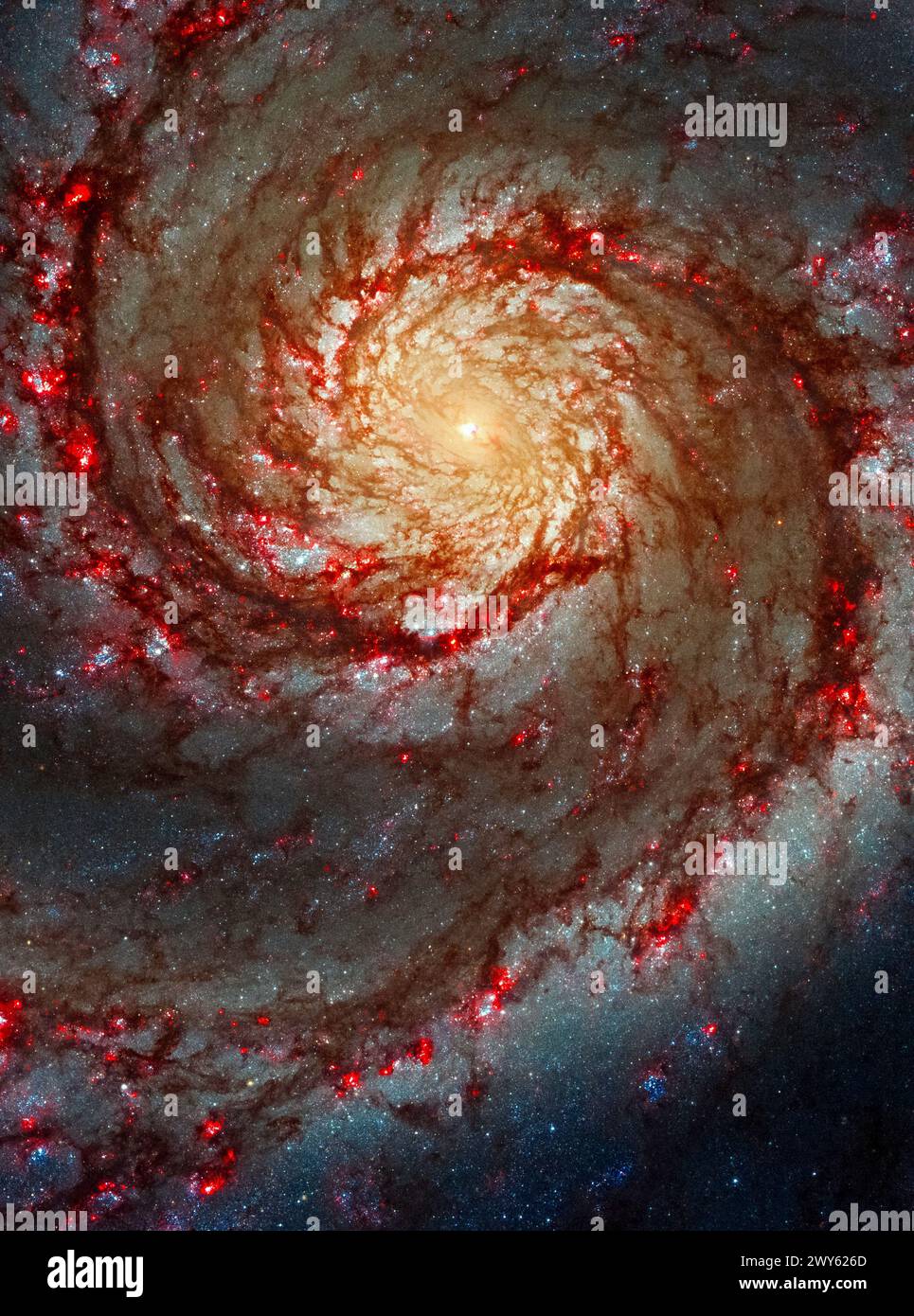 Hubble image spiral galaxy hi-res stock photography and images - Alamy