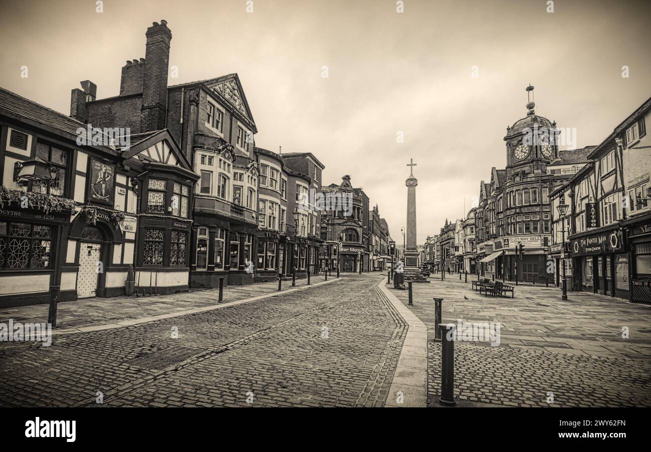 Churchgate, Bolton, Lancashire, England Stock Photo - Alamy