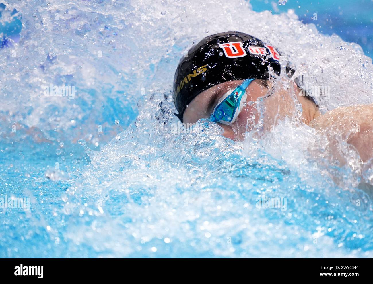 David Cumberlidge in action during the Men's 100m Freestyle Heats on ...