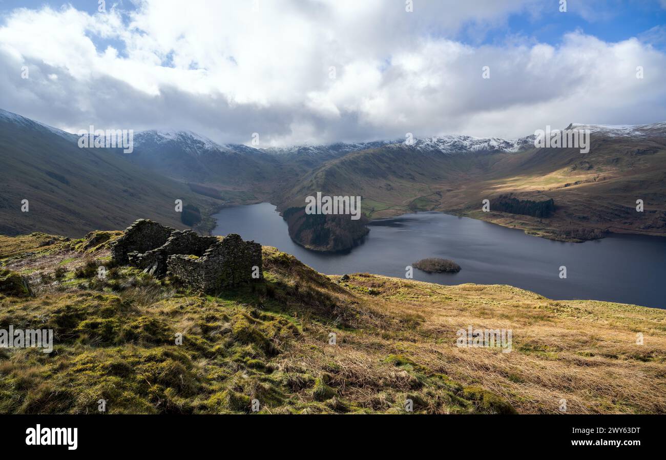 A View of Haweswater in the Lake District taken from the Old Corpse ...