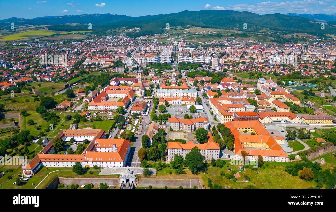 Aerial view historic city alba hi-res stock photography and images - Alamy