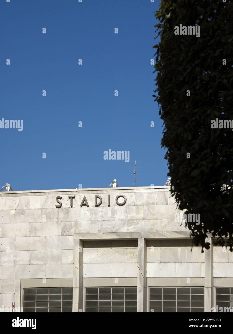 Giuseppe Sinigaglia football stadium (1927), rationalist architecture ...