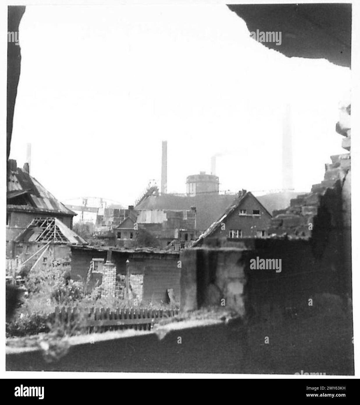 THE NORTH GERMAN COAL CONTROL - General views of miners' houses ...