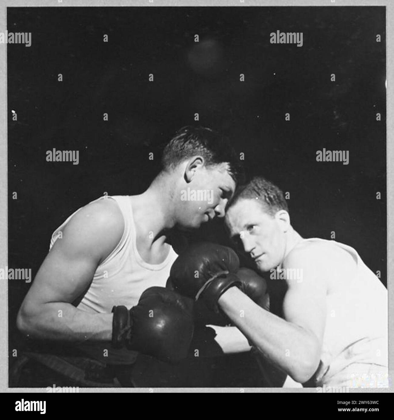 FIGHTER COMMAND HAS A BOXING PADRE - For story see CH.12051 Picture ...