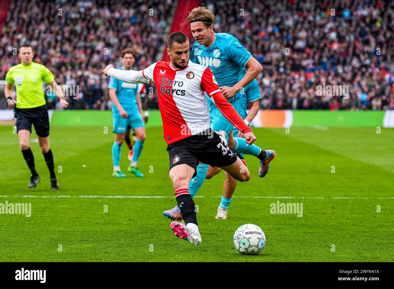 Rotterdam, The Netherlands. 31st Mar, 2024. Rotterdam - David Hancko of ...