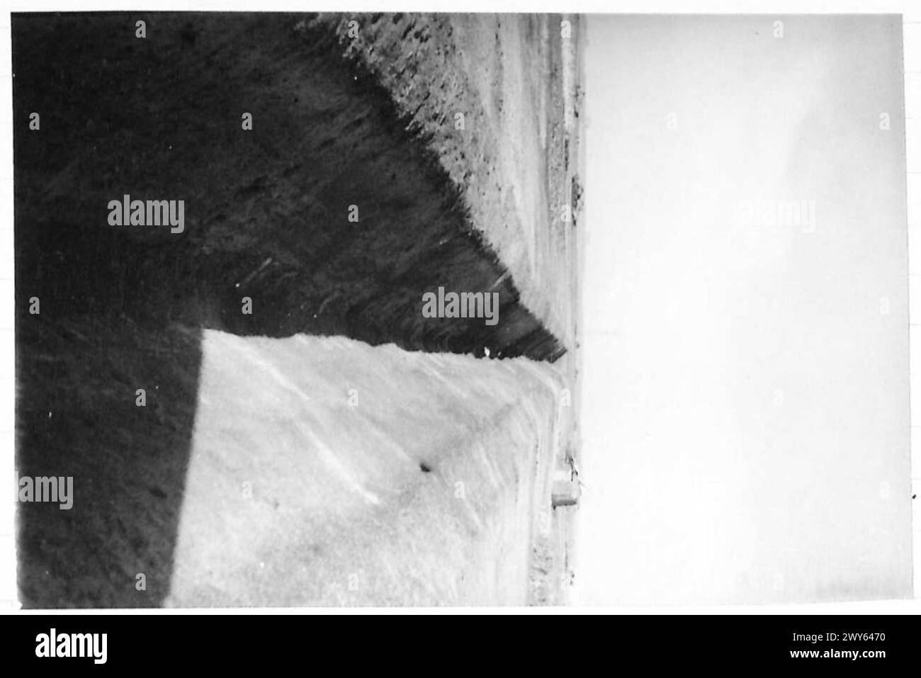 15TH SCOTTISH DIVISION ATTACK ON BLERICK [cont'd] - A view of the 20 ft ...