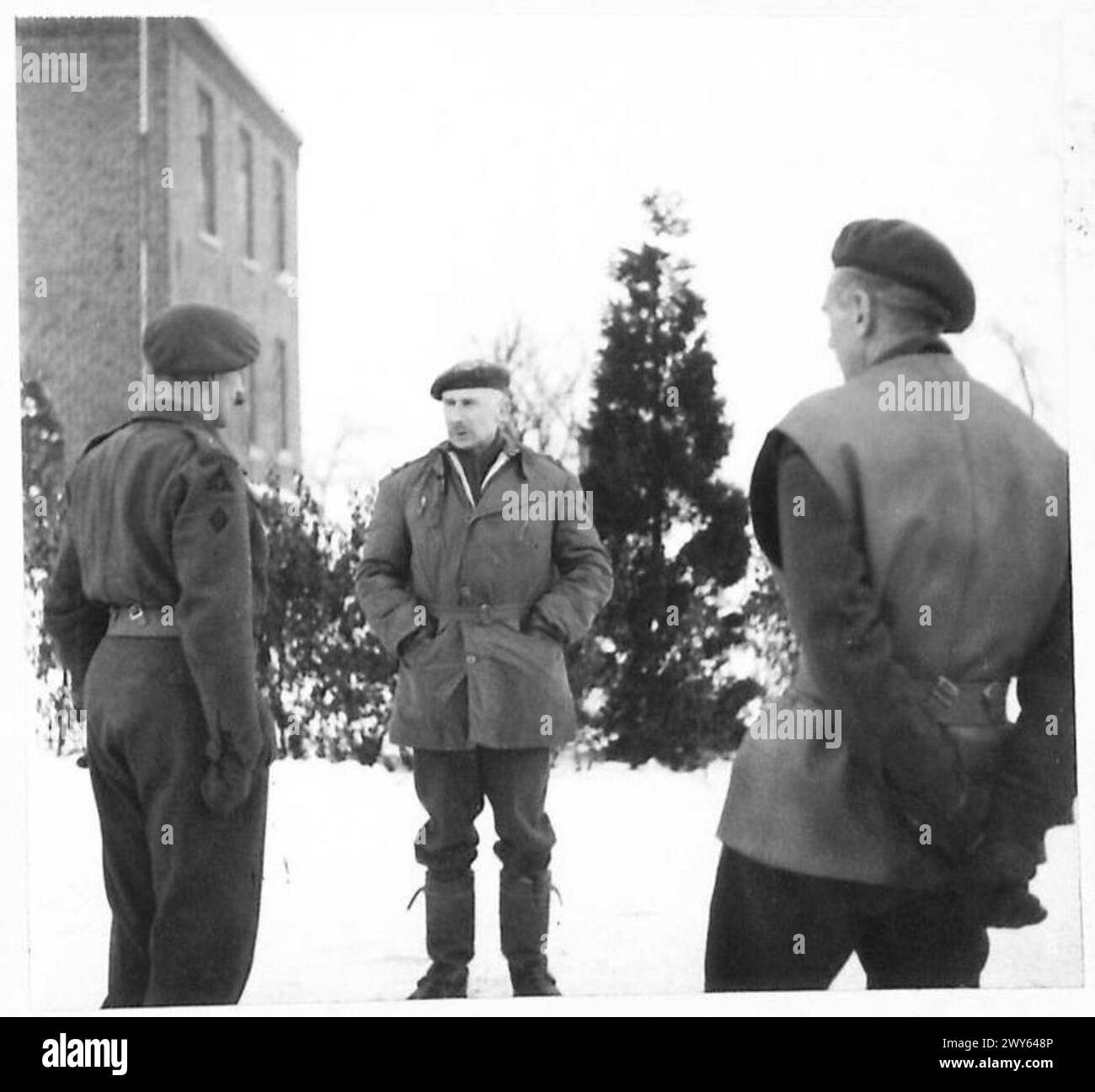 BLITTERSWICK Lt-Gen E.H. Barker, CB CBE DSO MC was appointed GOC 8 ...