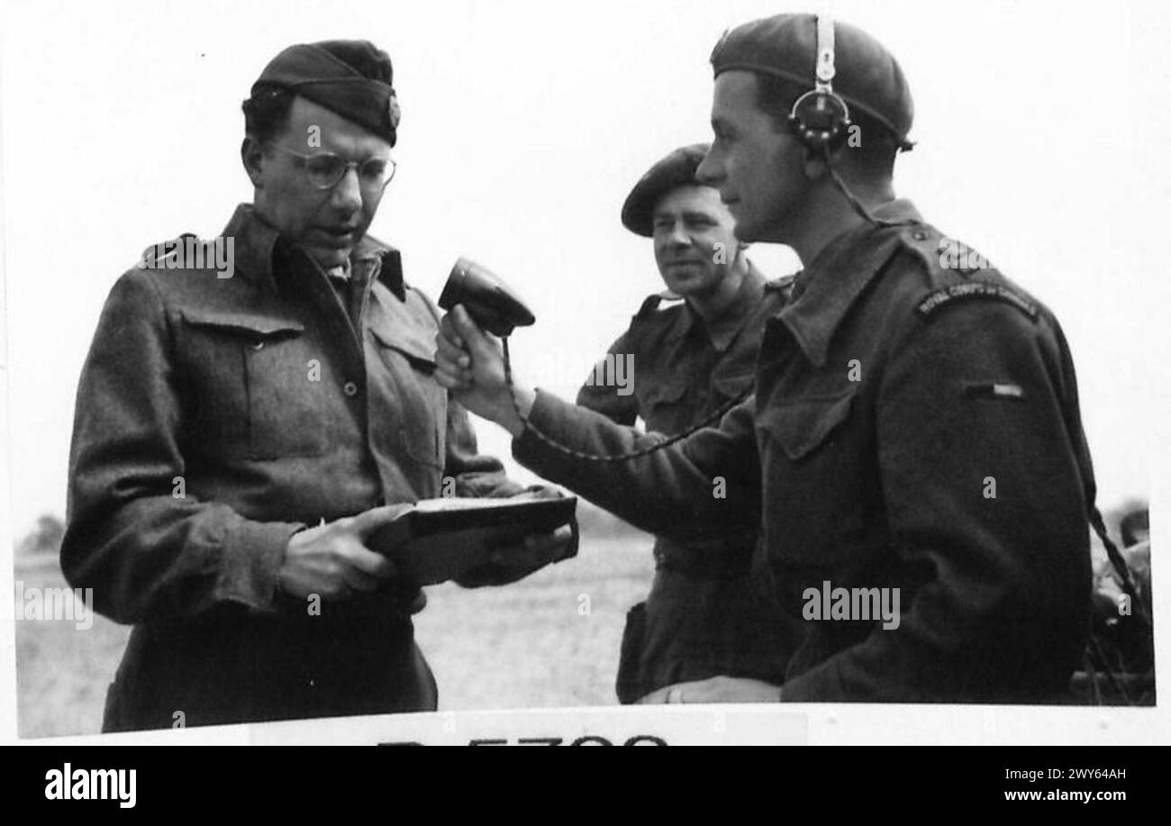 RECONSTRUCTION OF FIRST BROADCAST FROM NORMANDY BEACHHEAD - William ...