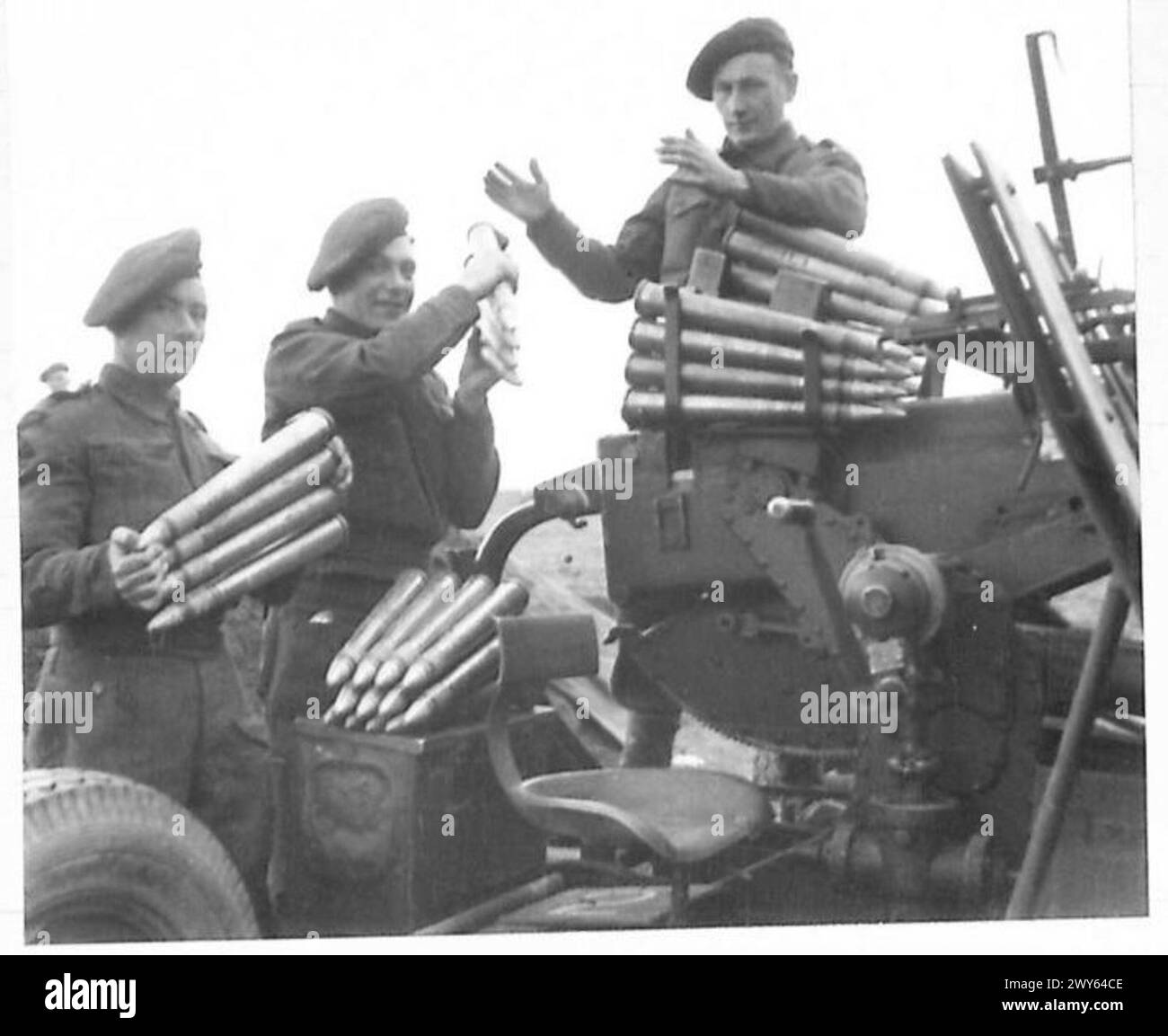 WITH THE 2ND ARMY EAST OF THE RHINE - Gunr.W.Greenhaugh of Manchester ...