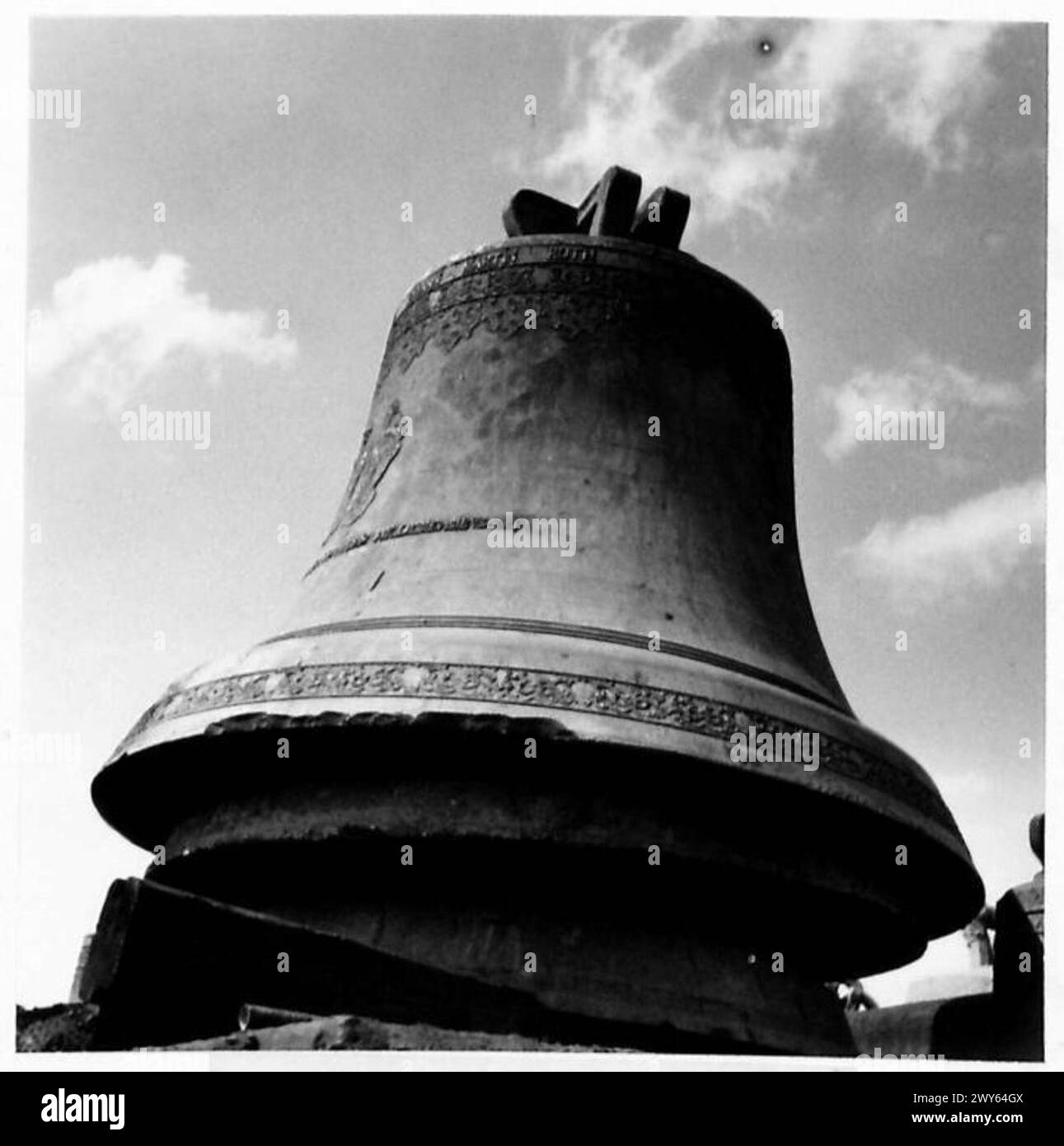 Church Bells Taken For Scrap By The Germans One Of The Many German Bells British Army 21st