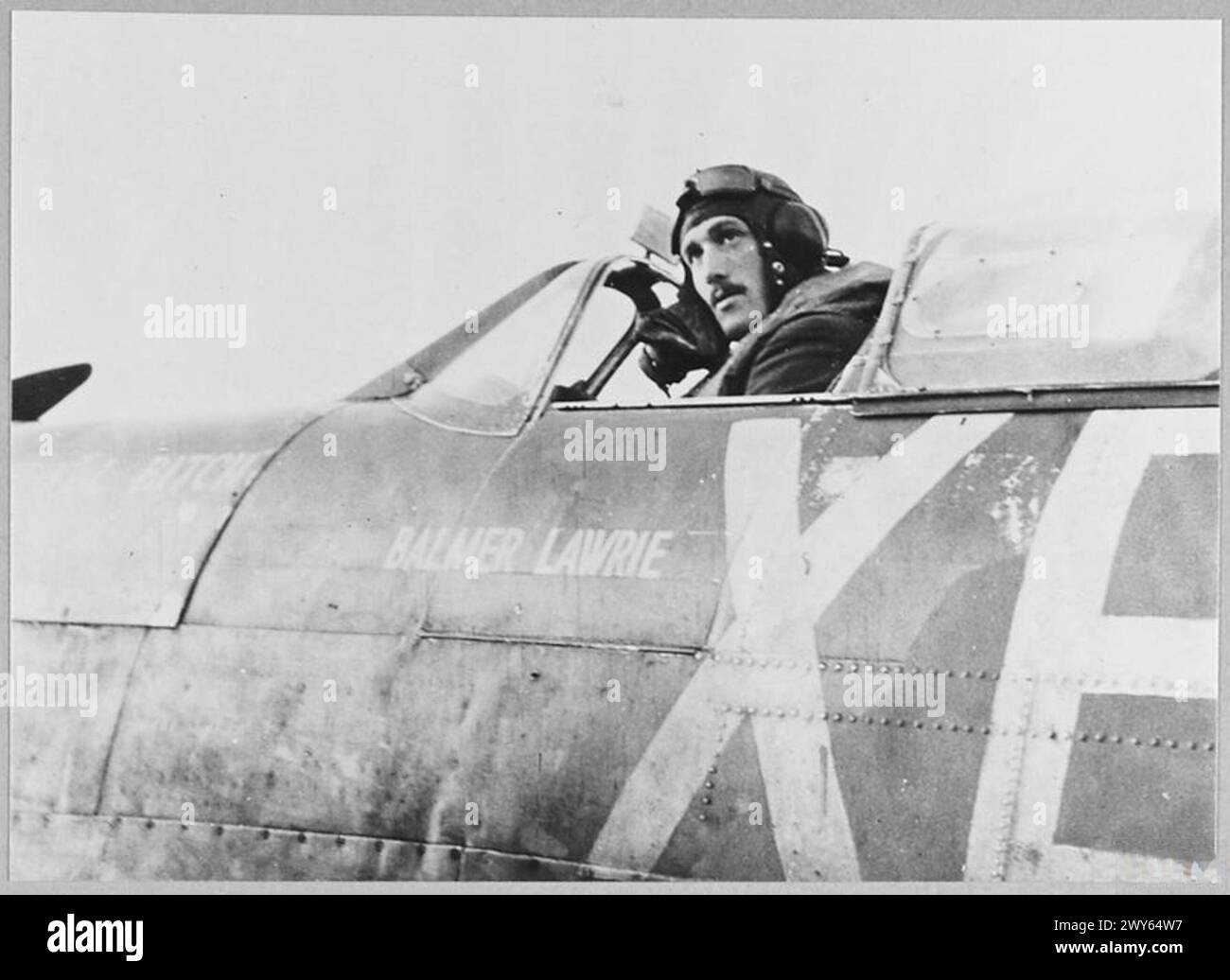 Pilot Officer K.D. Williams with the named aircraft 'Mackinnon' from ...