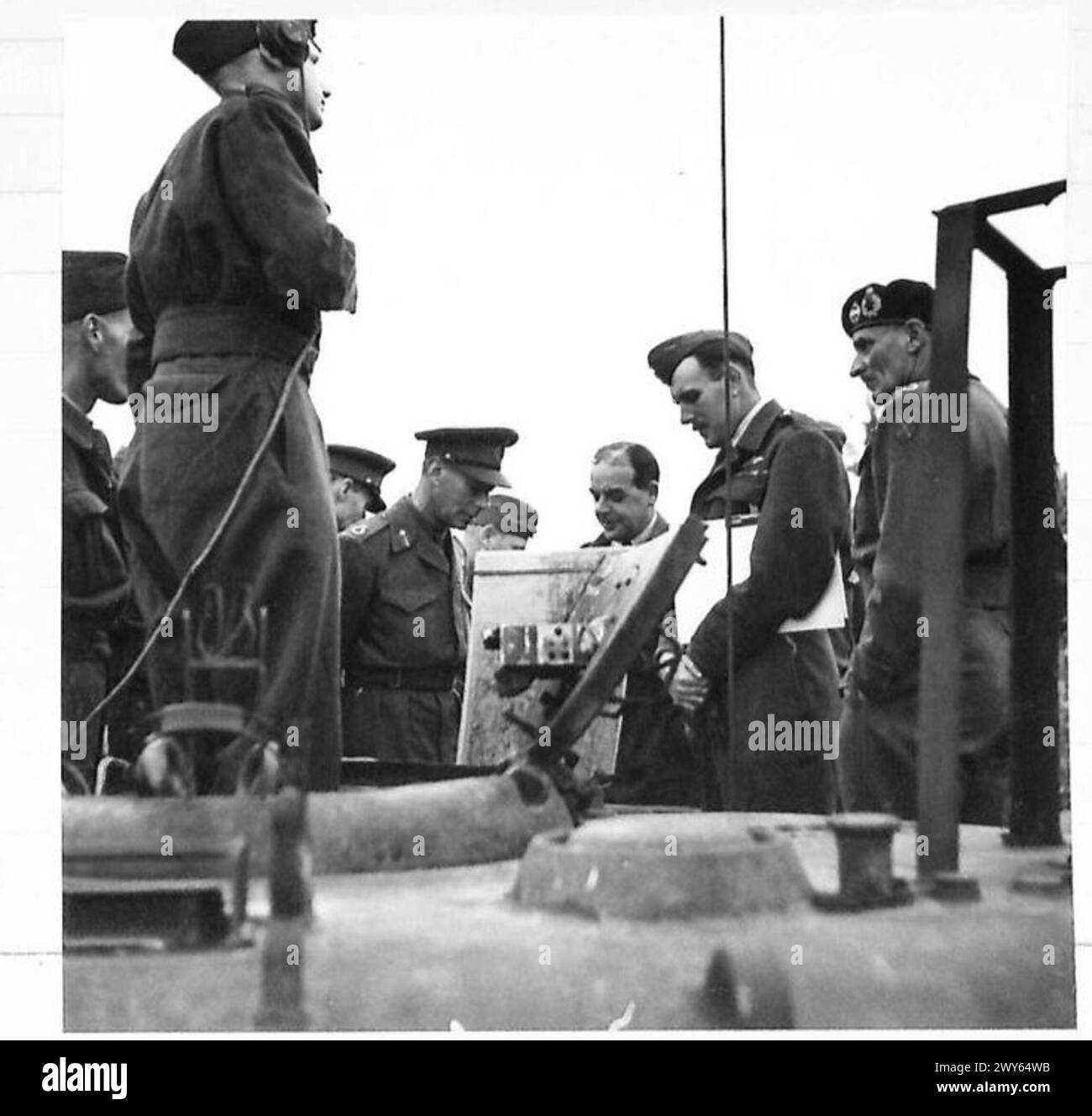 H.M. the King observes the operation of Typhoon aircraft controlled ...