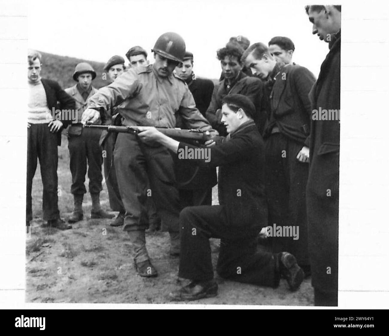 Group armed personnel in Cut Out Stock Images & Pictures - Alamy