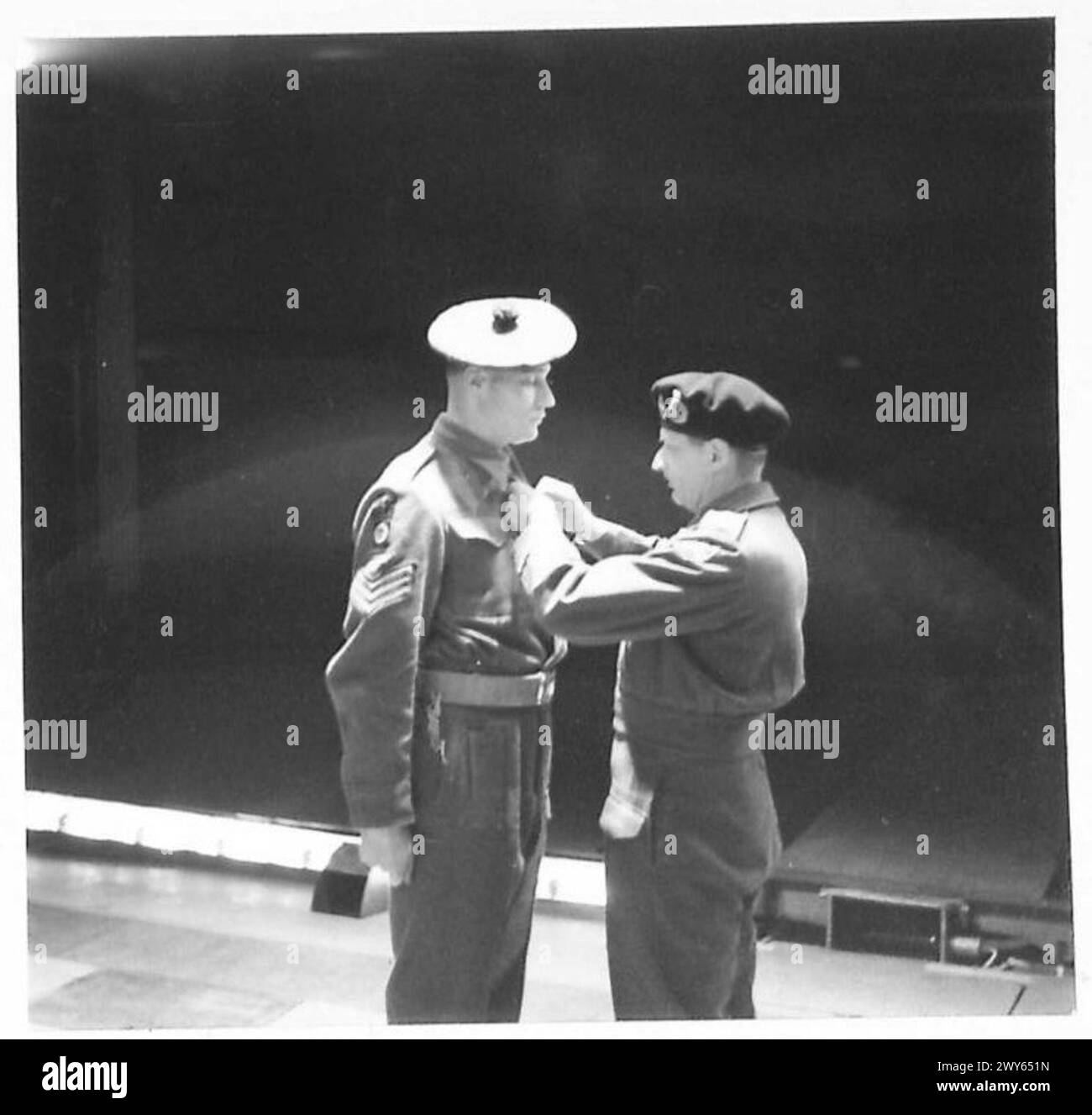 INVESTITURE BY THE C-IN-C AT 15TH SCOTTISH DIVISION - 5382785 Sergeant ...