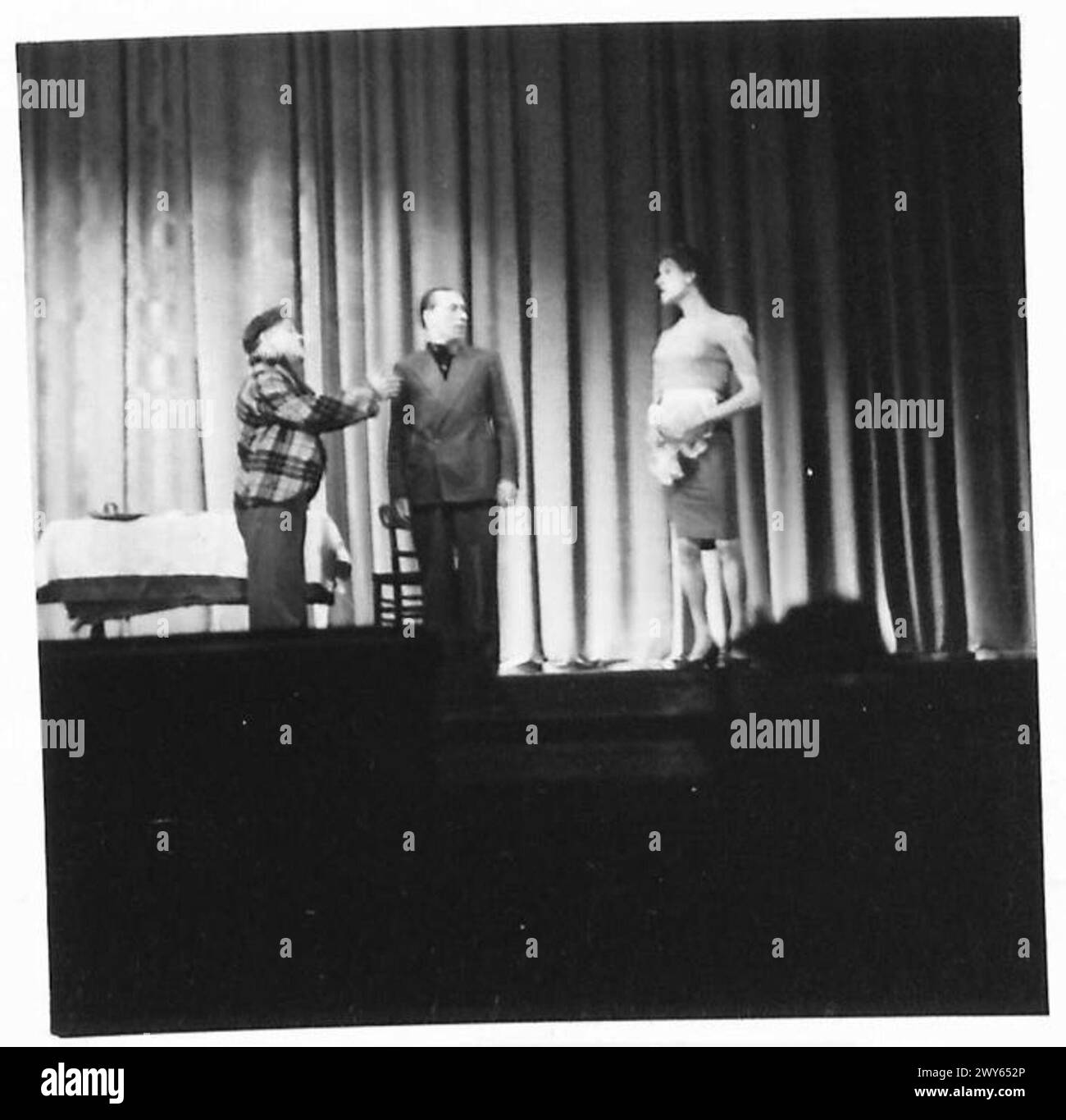 The 53rd Division Concert Party performs in Hamburg, featuring Pte. P ...