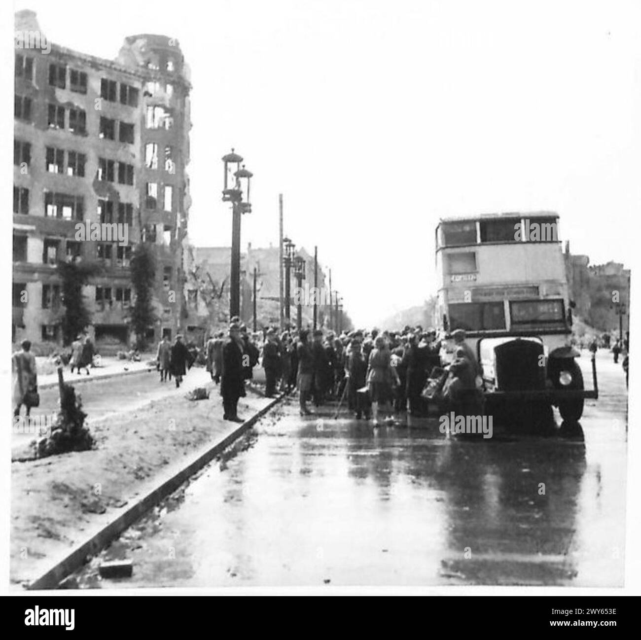 BERLIN TODAY - Huge crowds of Berliners scrambling for the few and far ...