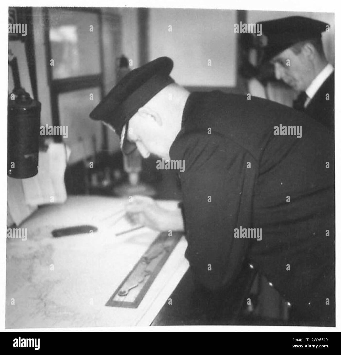 Military chart room hi-res stock photography and images - Alamy