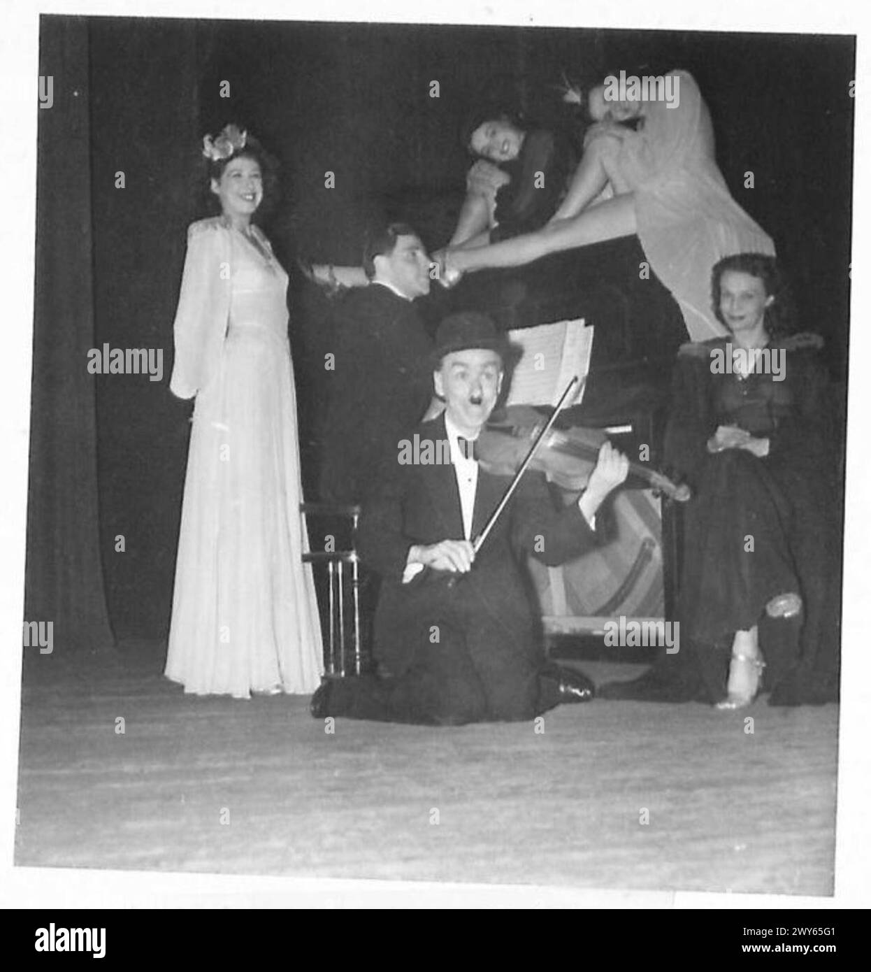 "CALLING ALL" E.N.S.A. PARTY ENTERTAIN FRONT LINE TROOPS - The Concern ...