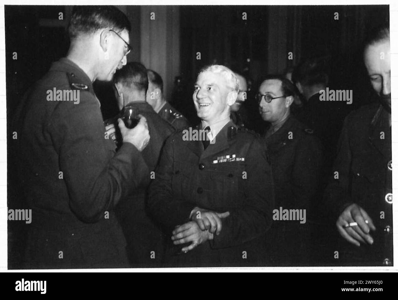 ALAMEIN DINNER - 11. Christopher Bu. Reverend F.L. Hughes, CBE, MC ...