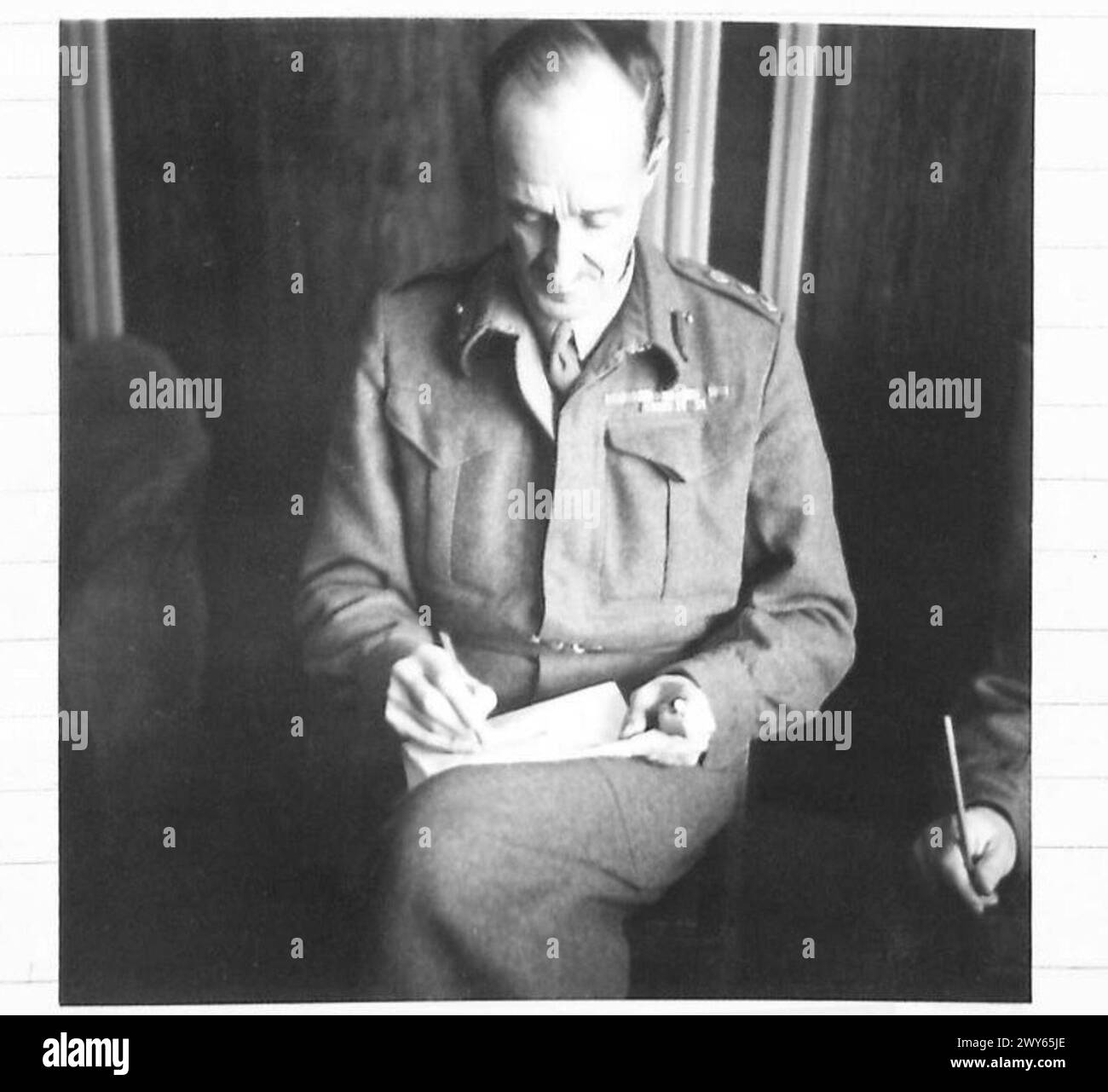 Military lines of communication Black and White Stock Photos & Images ...