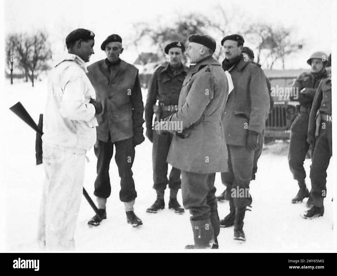 BLITTERSWICK Lt-Gen E.H. Barker, CB CBE DSO MC was appointed GOC 8 ...