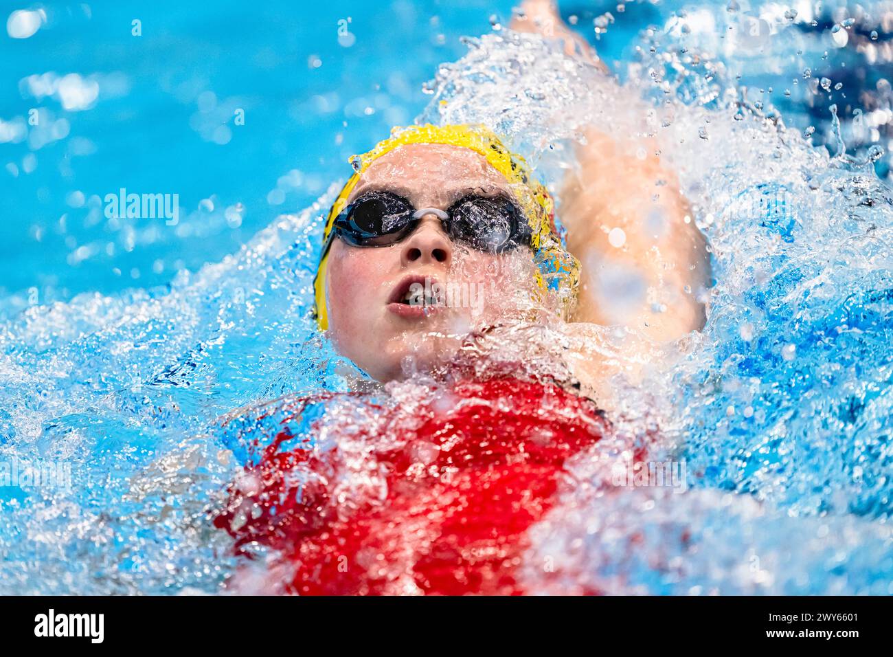 LONDON, UNITED KINGDOM. 04 April, 2024. A Blooksidge competes in Women ...