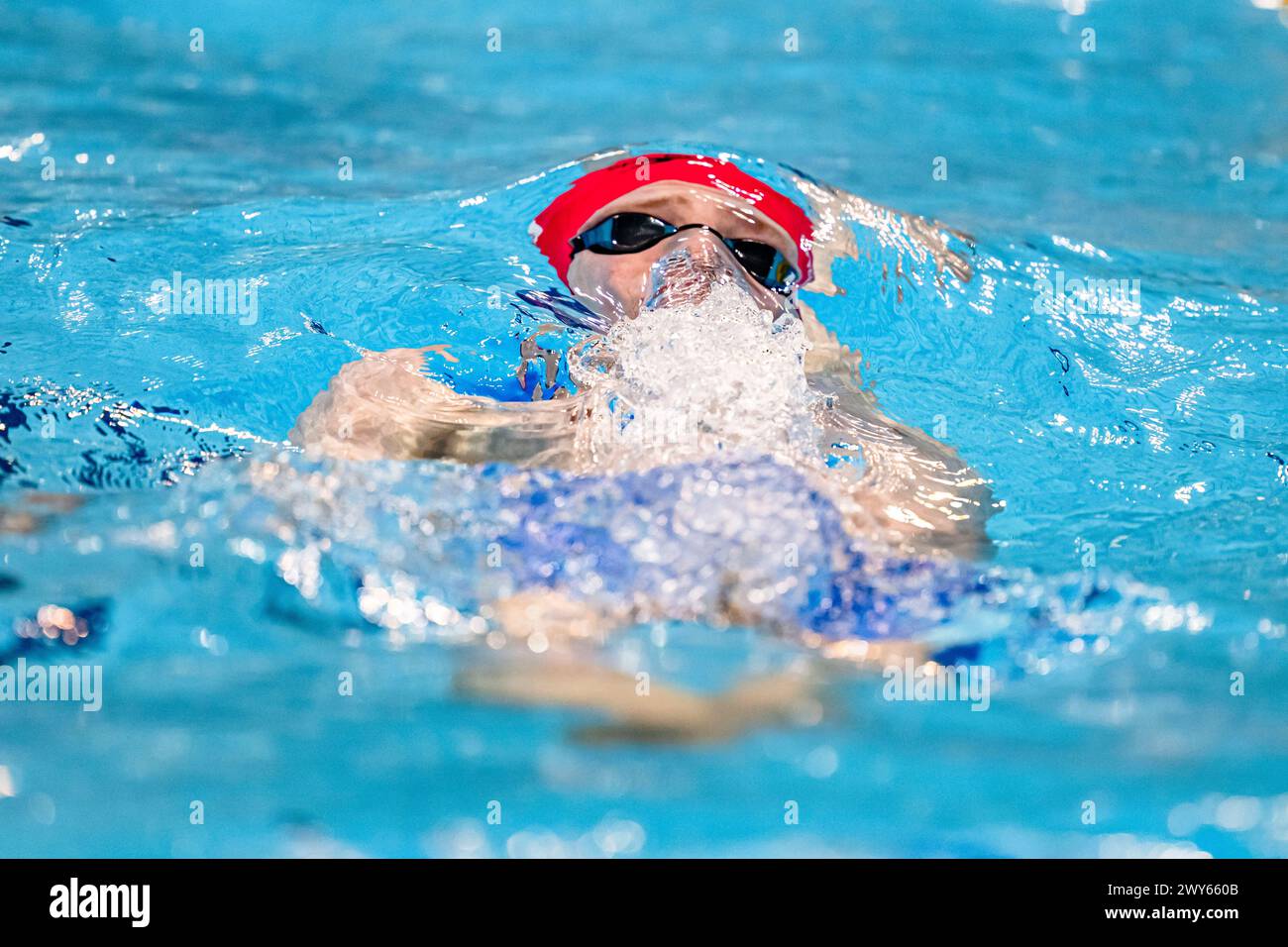 LONDON, UNITED KINGDOM. 04 April, 2024. Max Litchfield competes in Men ...