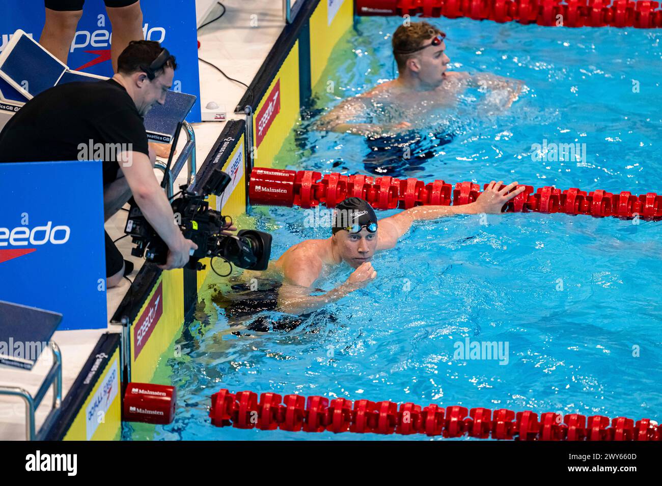 LONDON, UNITED KINGDOM. 04 April, 2024. Thomas Dean competes in Men’s ...