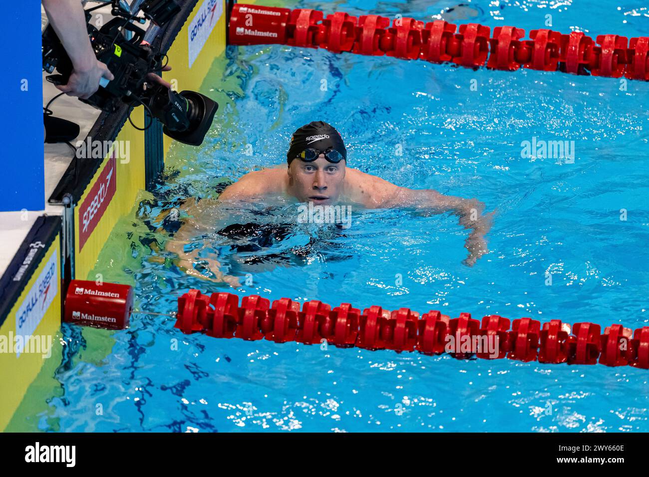 LONDON, UNITED KINGDOM. 04 April, 2024. Thomas Dean competes in Men’s ...