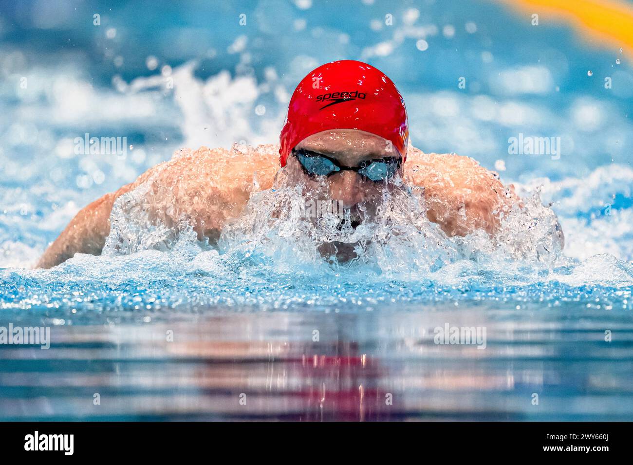 LONDON, UNITED KINGDOM. 04 April, 2024. Max Litchfield competes in Men ...