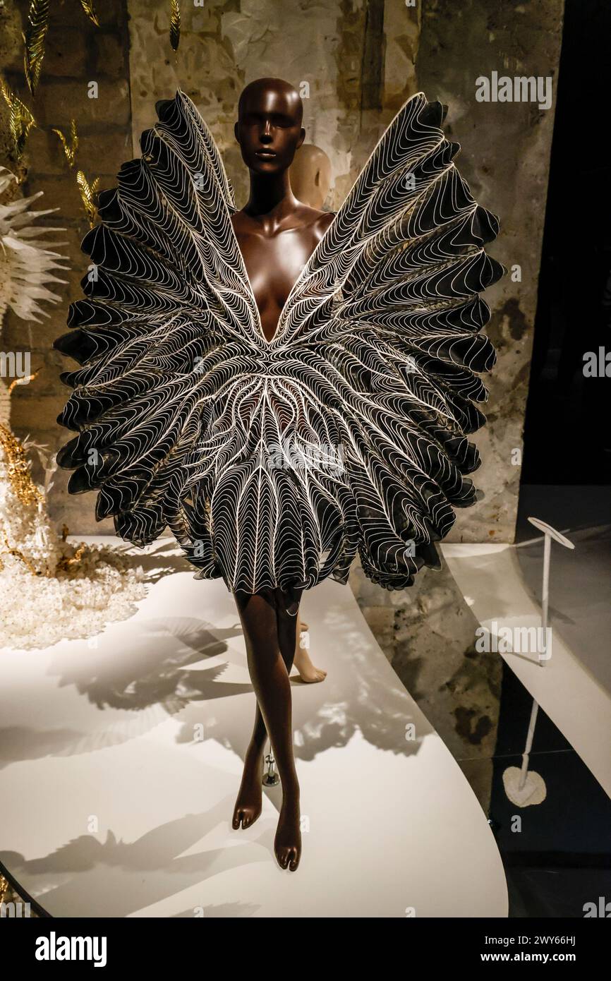 IRIS VAN HERPEN VISIONARY FASHION AT MUSEE DES ARTS DECORATIFS PARIS ...