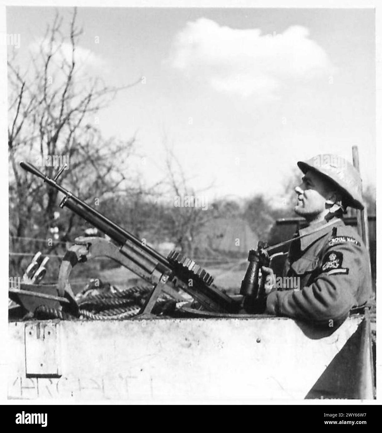 Personnel from royal navy Black and White Stock Photos & Images - Alamy