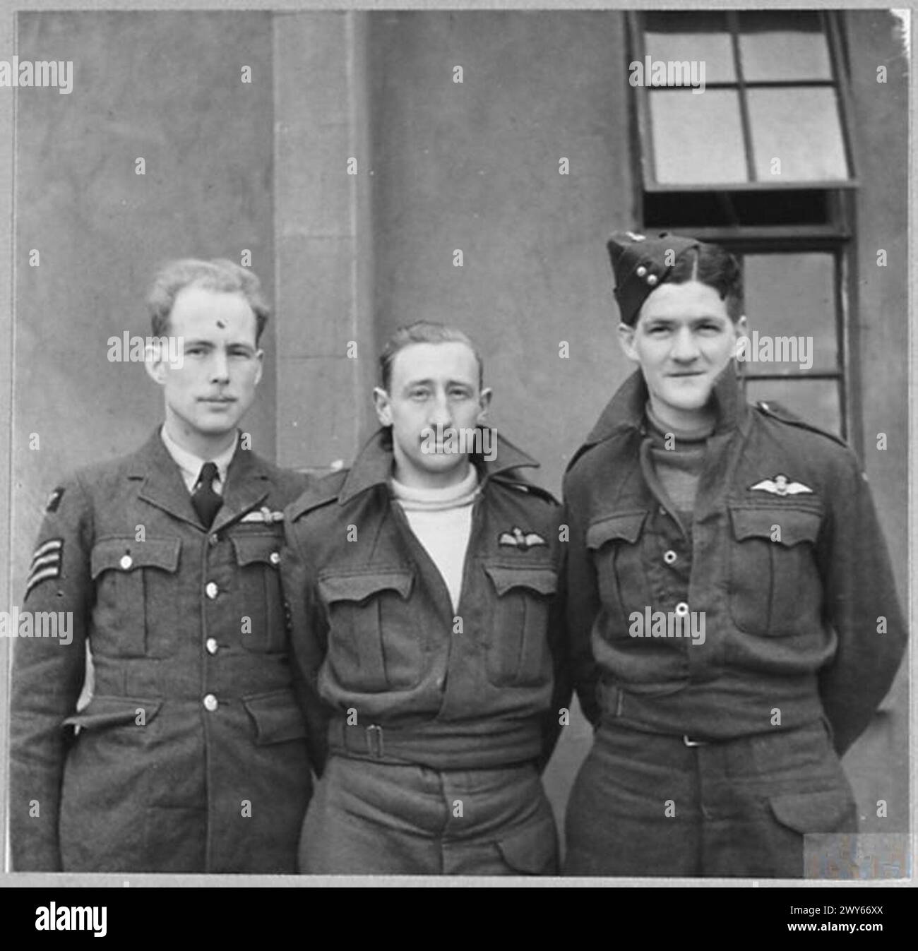 PILOTS OF A TORPEDO-BOMBER SQUADRON OF R.A.F. COASTAL COMMAND. - Three ...