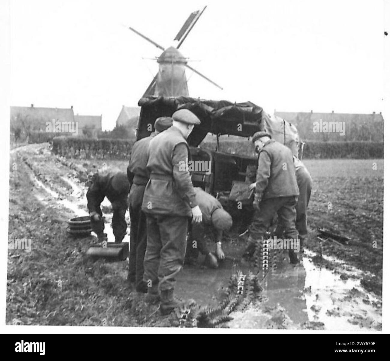 CHRISTMAS IN HOLLAND - A "Muddy" Christmas - from Holland: - Men of the ...
