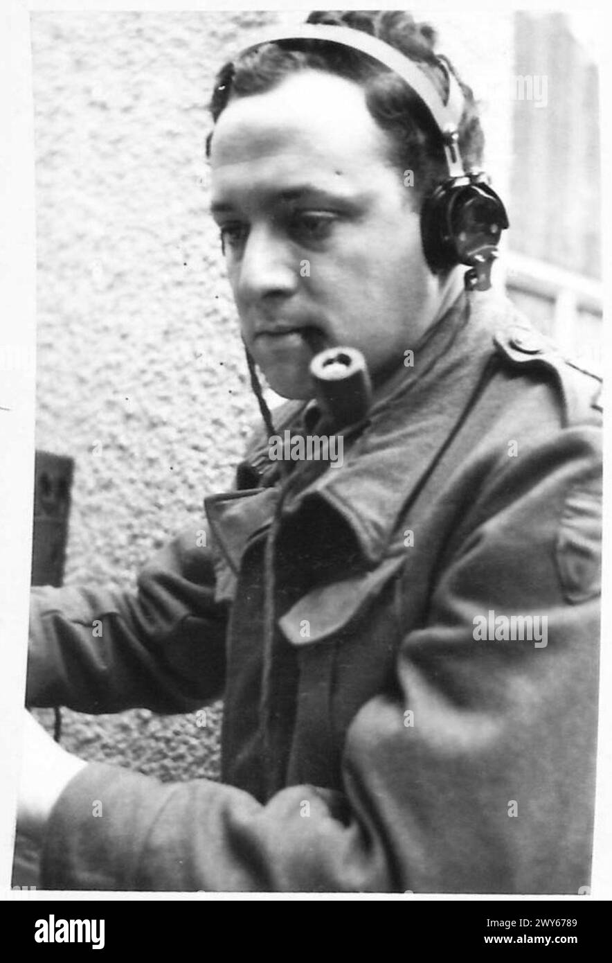 War broadcast Black and White Stock Photos & Images - Alamy