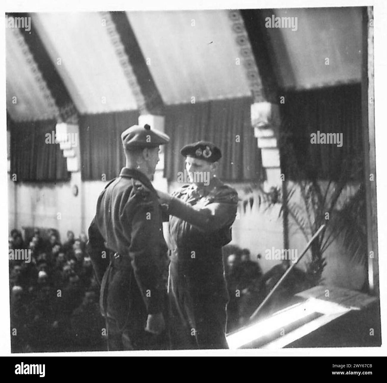 INVESTITURE 52nd (Lowland) Div. - Lt-Col. A.I. Buchanan-Dunlop, 6 ...