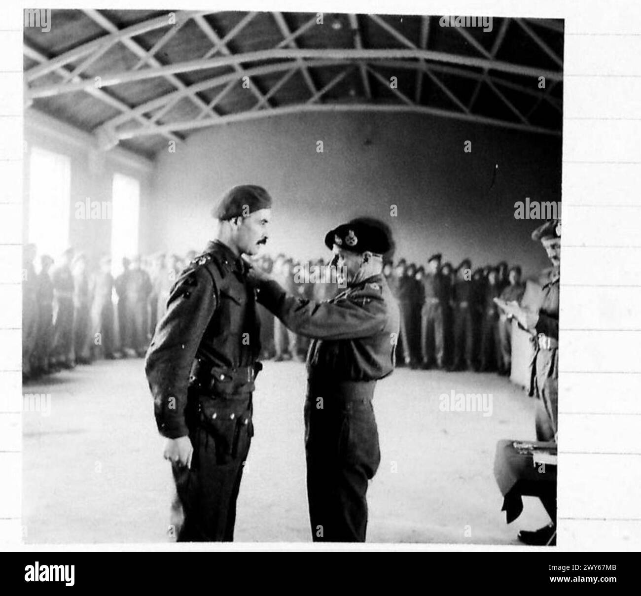 FIELD-MARSHAL MONTGOMERY AT 3RD DIV INVESTITURE - Brig. E.H. Goulburn ...