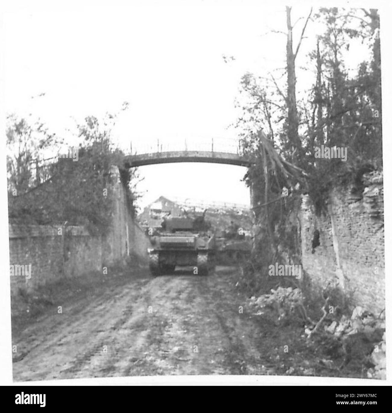 THE BRITISH ARMY IN NORTH-WEST EUROPE 1944-1945 - Sherman tanks of the ...