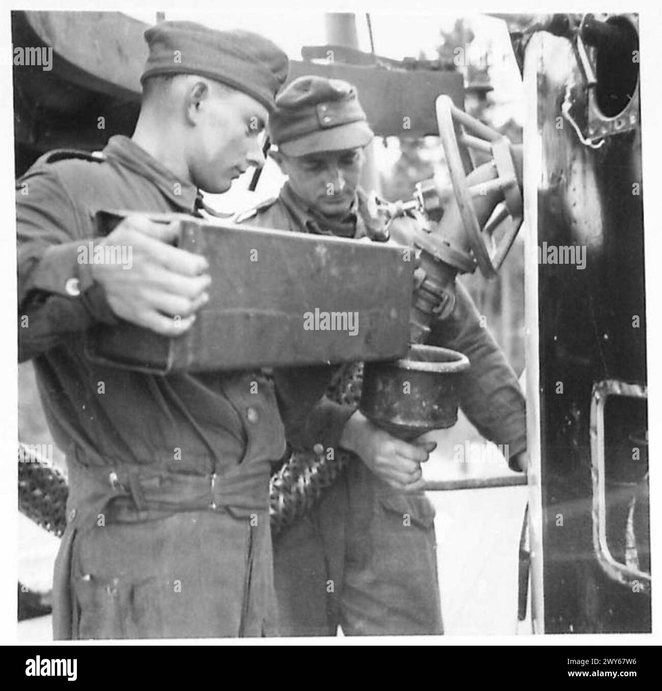The British Army of the Rhine operates in North-West Europe from 1944 ...