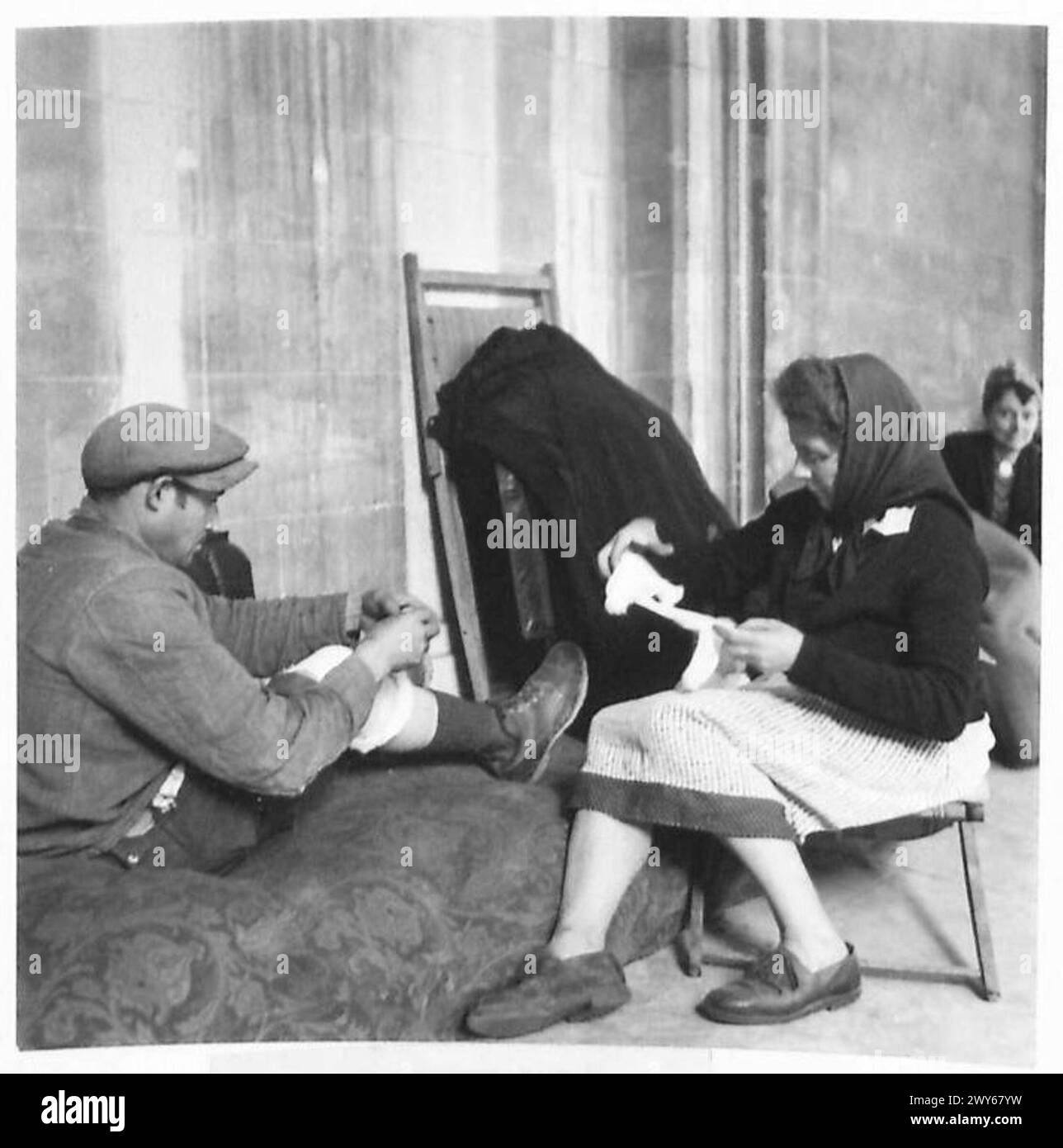 Care for civilians hi-res stock photography and images - Alamy