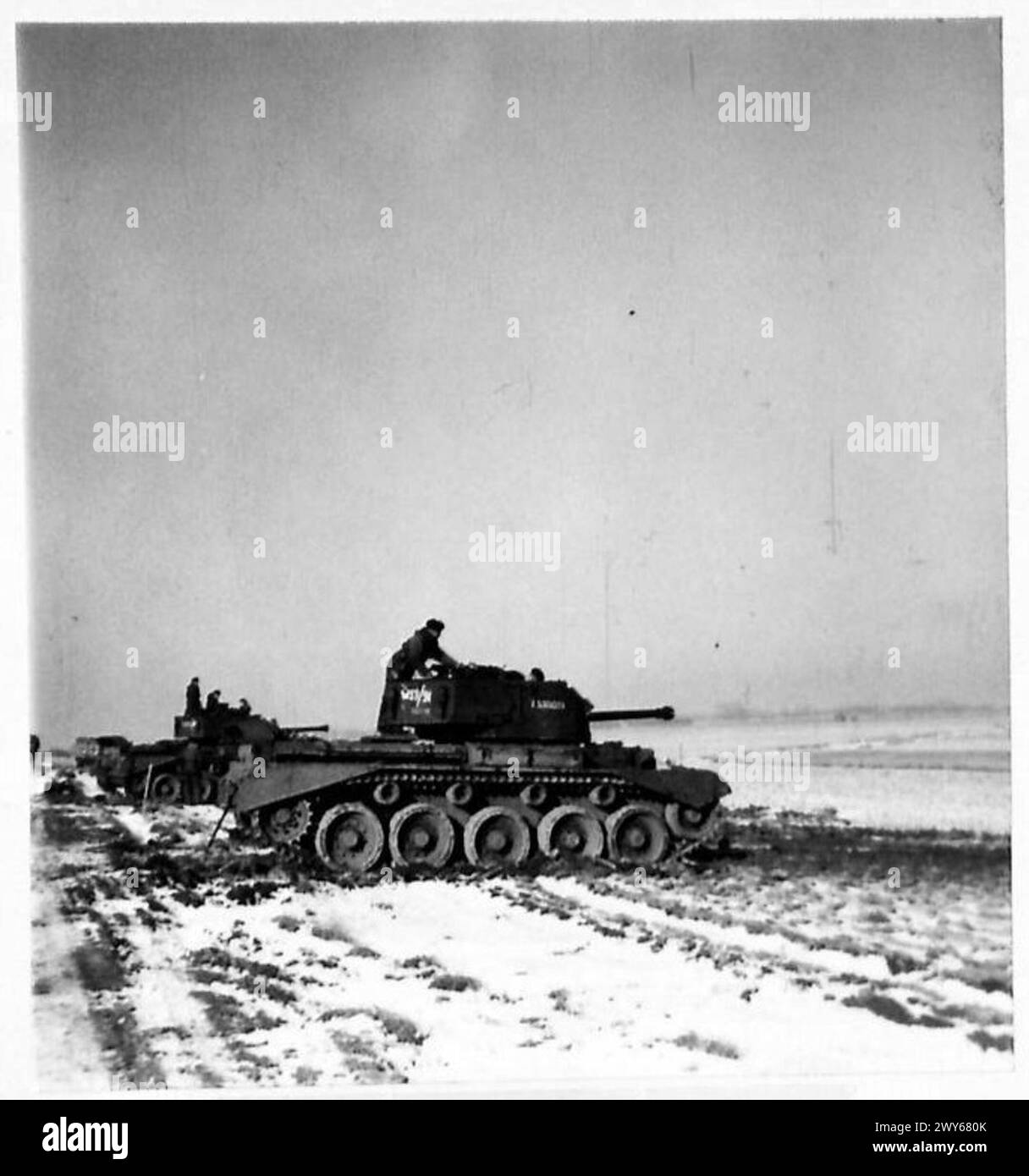 "COMET" TANK ON THE RANGE - The 29th Armoured Bde of 11th Armoured ...