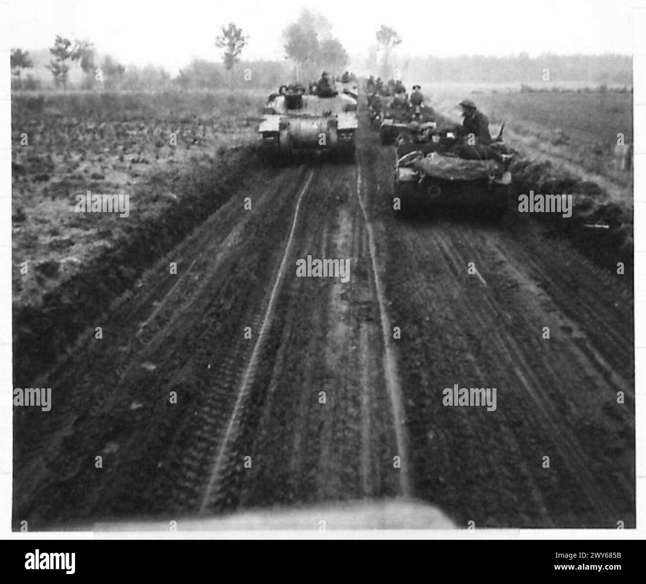 SAME STORY. - , British Army, 21st Army Group Stock Photo - Alamy
