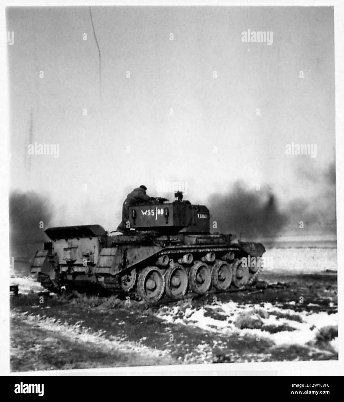 The 29th Armoured Brigade of the 11th Armoured Division tested the new ...