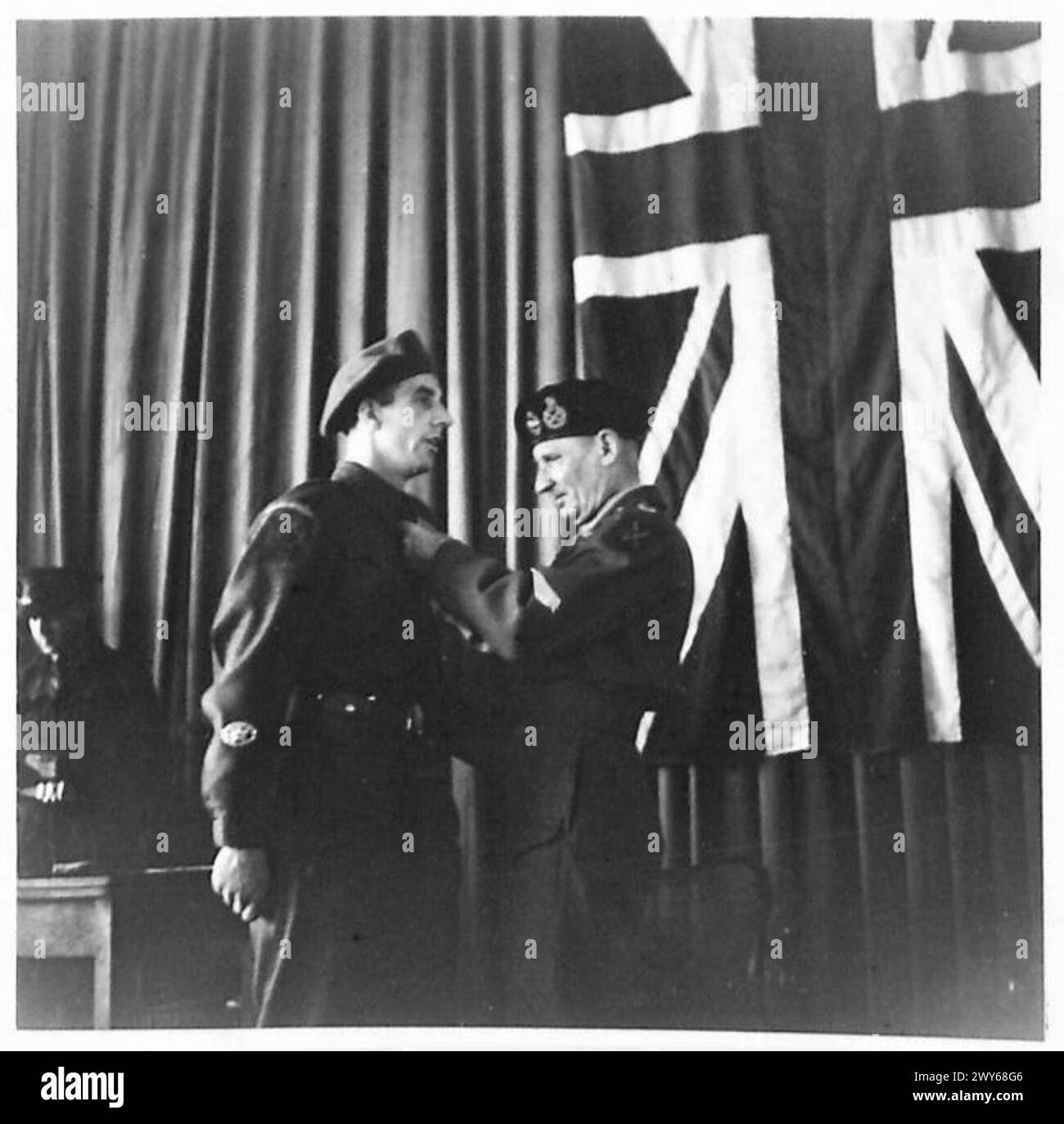 M.M. - CSM C.L. Blakeley 6 R.W.F. , British Army, 21st Army Group Stock ...
