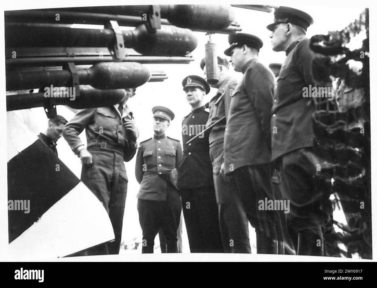 RUSSIAN MILITARY MISSIONS VISIT TO NORMANDY - The Russian military ...