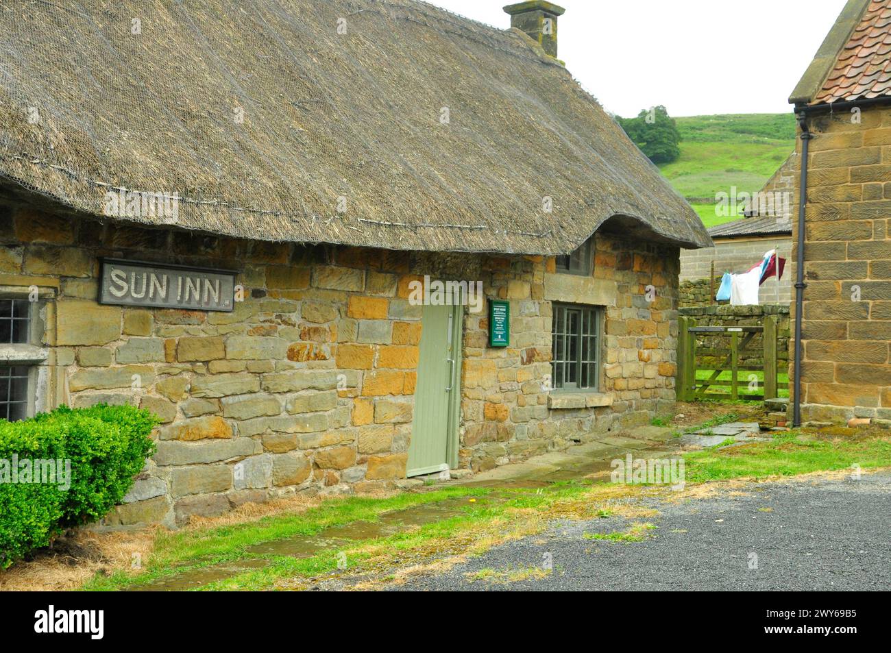 The Spout House ,in the valley of Bilsdale, was constructed in the 16th ...