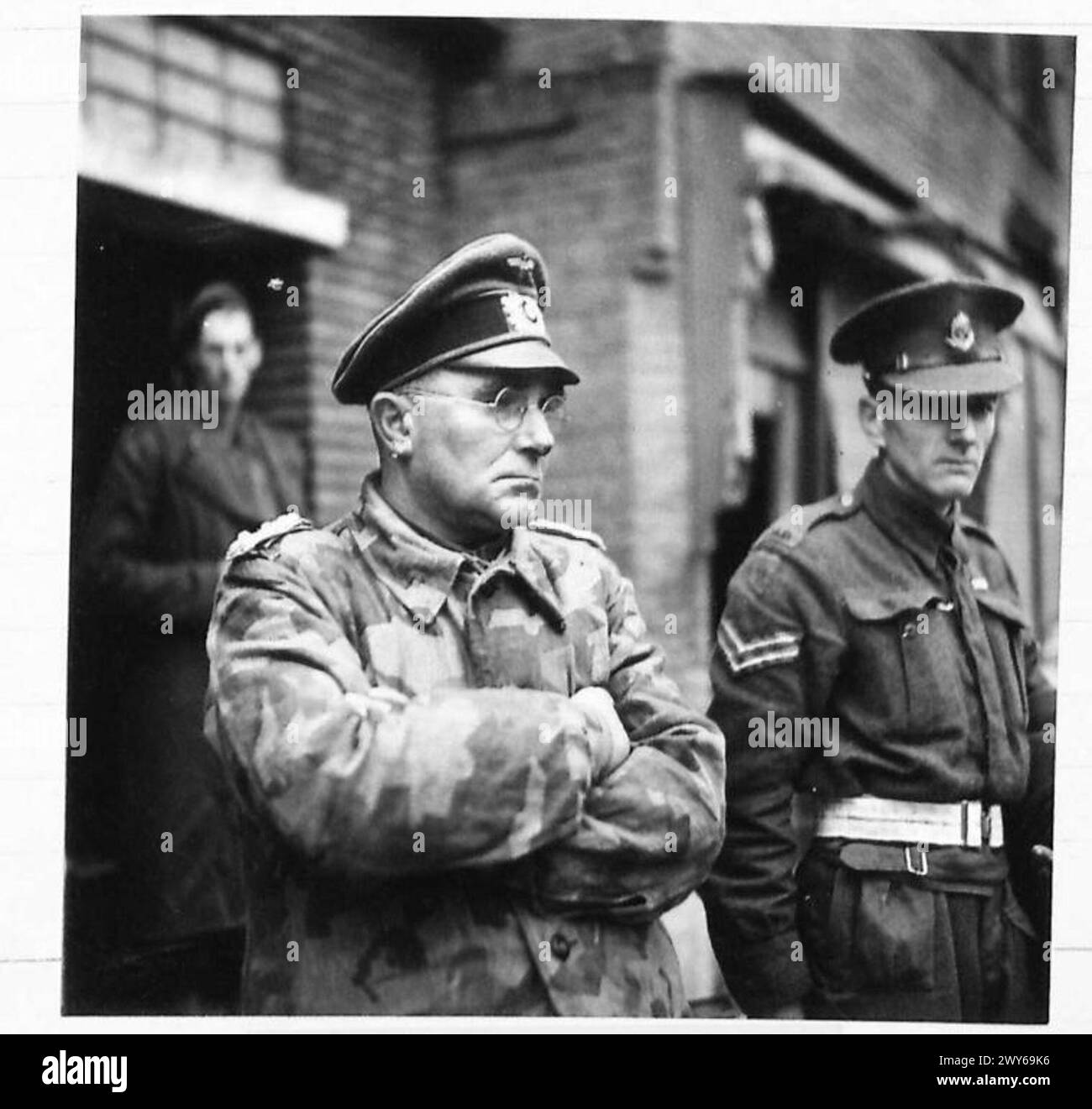 SCENES IN FLUSHING - Col. Reinhardt, German Garrison Commander was ...