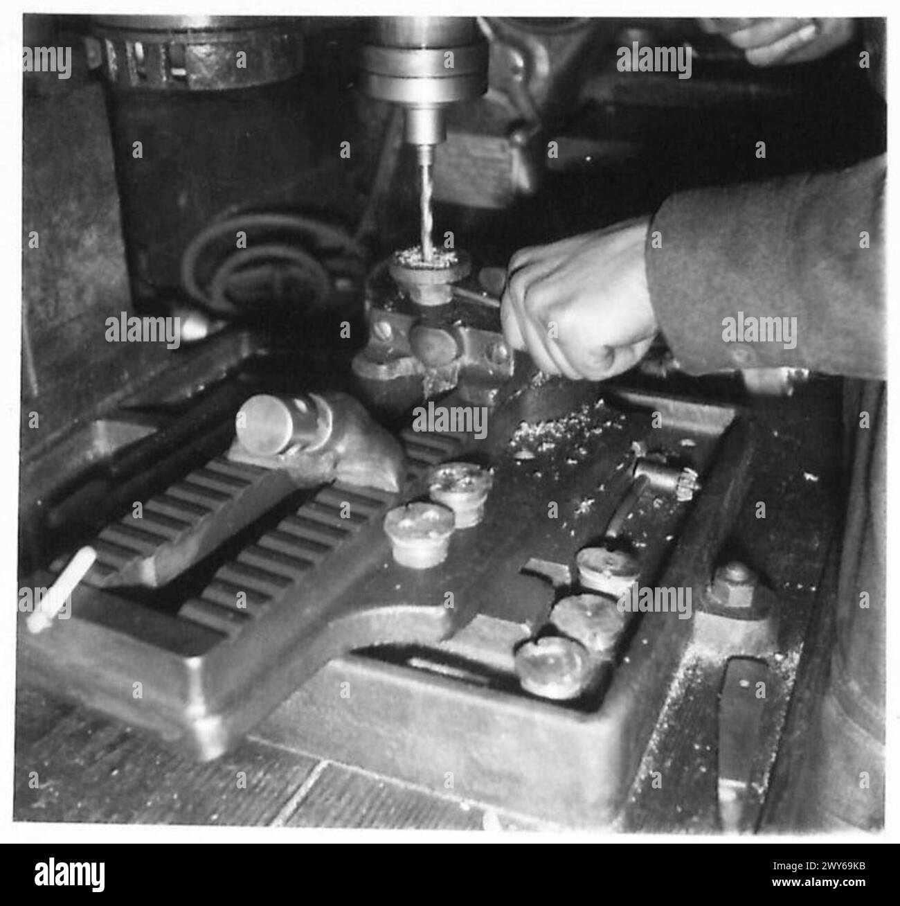 NEWSCAVEN STOVE - Drilling quarter-inch holes for the copper ...